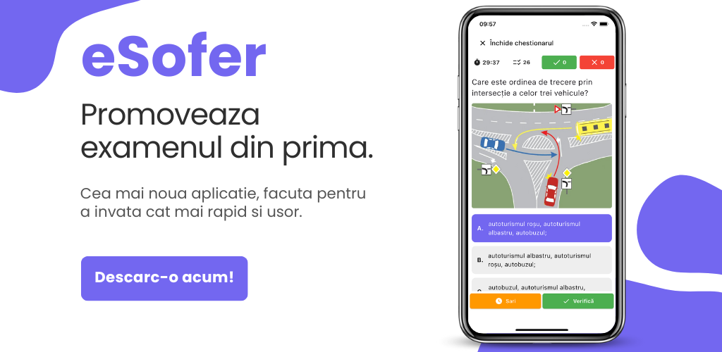 eSofer – Chestionare auto DRPCIV - Aplicația care te ajută să iei sala ...